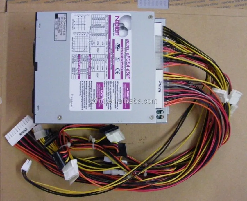 Epcsa-650p Epcsa-650p-e2s 650w Medical Power Supply Psu Well Tested ...