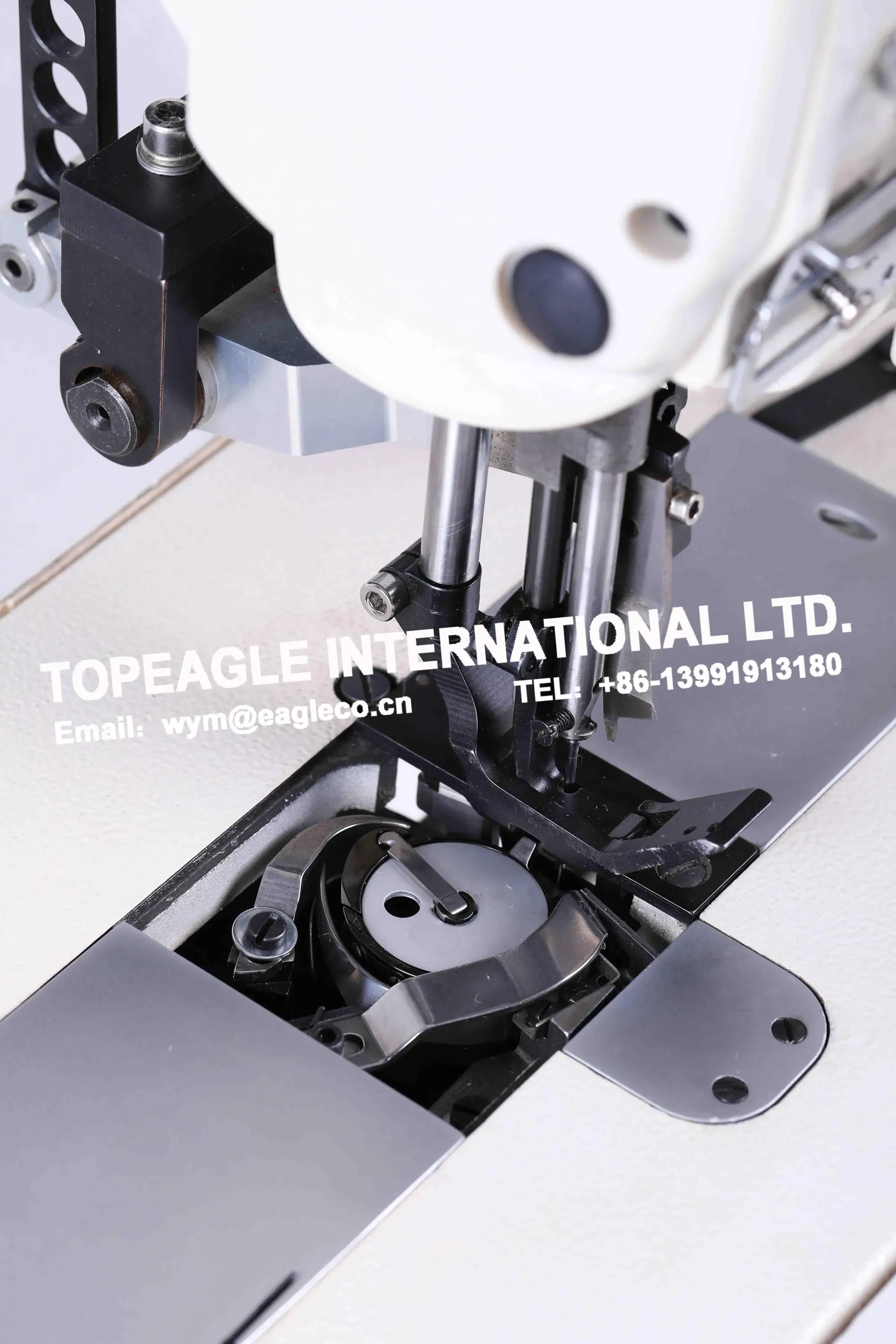 Flat Bed Single Needle Compound Feed Lockstitch Sewing Machine For ...