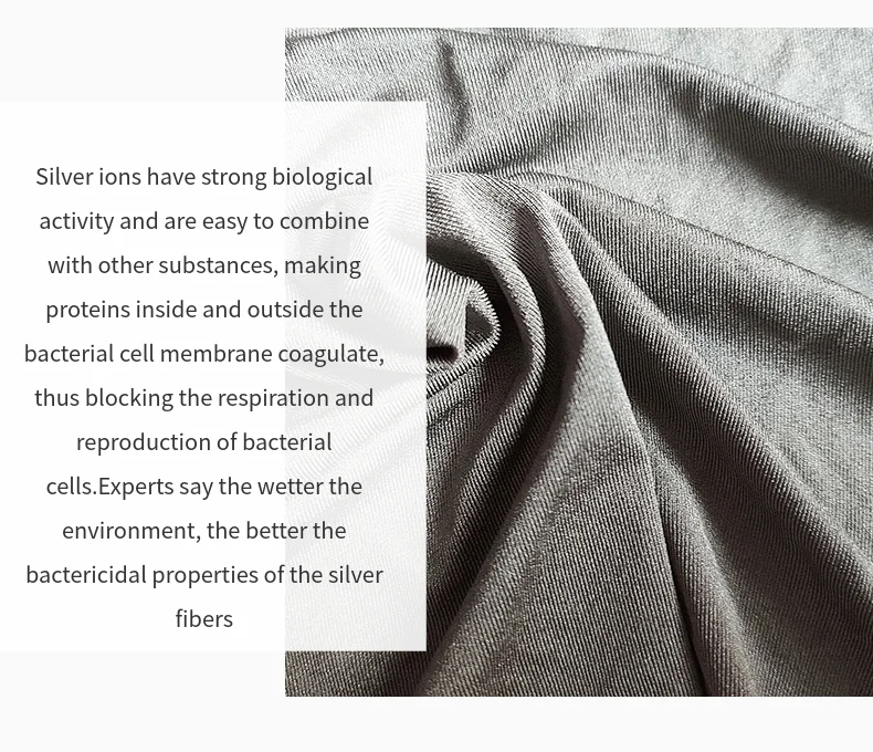 100% Silver Anti Radiation Shielding Conductive Fabric
