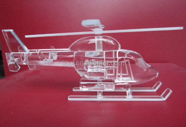 Unique Glass Crystal Airplane Model Handmade Airplane Model - Buy ...