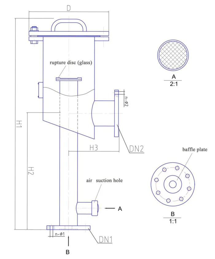 Customized Foam Chamber on Oil Tank - Fire Fighting Equipment