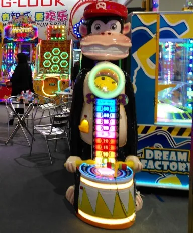 Hotselling Coin Operated Hit Monkey Hammer Amusement Redemption Lottery ...