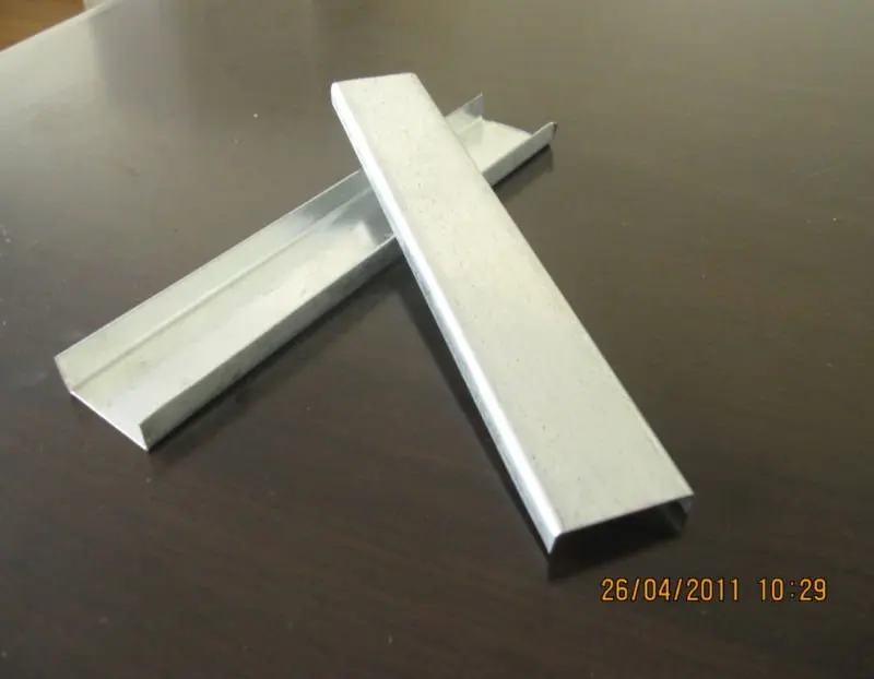 Galvanized Steel Omega Furring Channel With Gypsum Board - Buy Omega ...