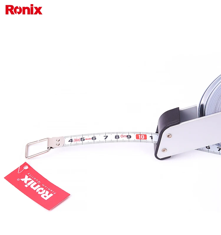 Ronix Long Steel Measuring Tape Open Frame Steel 50m Tape Measure Model Rh-9851 - Buy Measuring ...