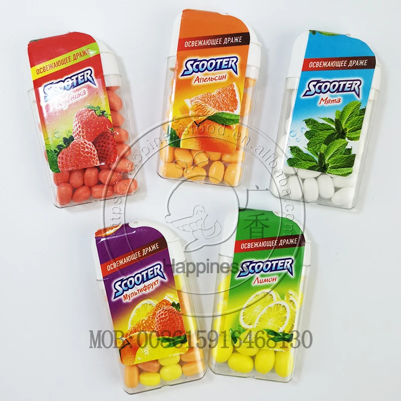 Fruit Flavor Press Candy Tablets - Enjoy Soft Chewy Treats
