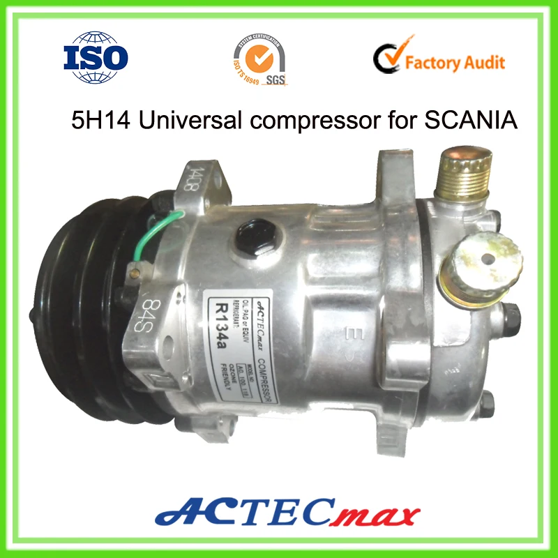 5h14 Universal R134a Sd5h14 Compressor Auto Air Compressor - Buy Auto ...