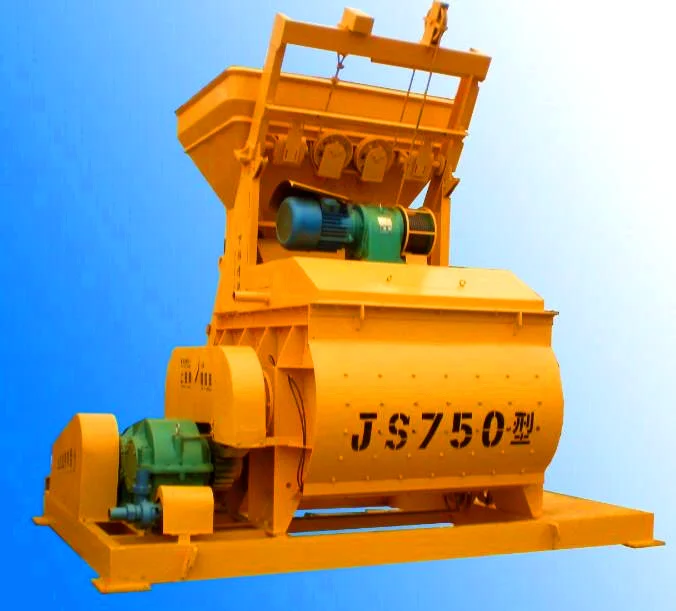 Js Series Construction Machine Js750 Concrete Mixer Machine With Lift ...
