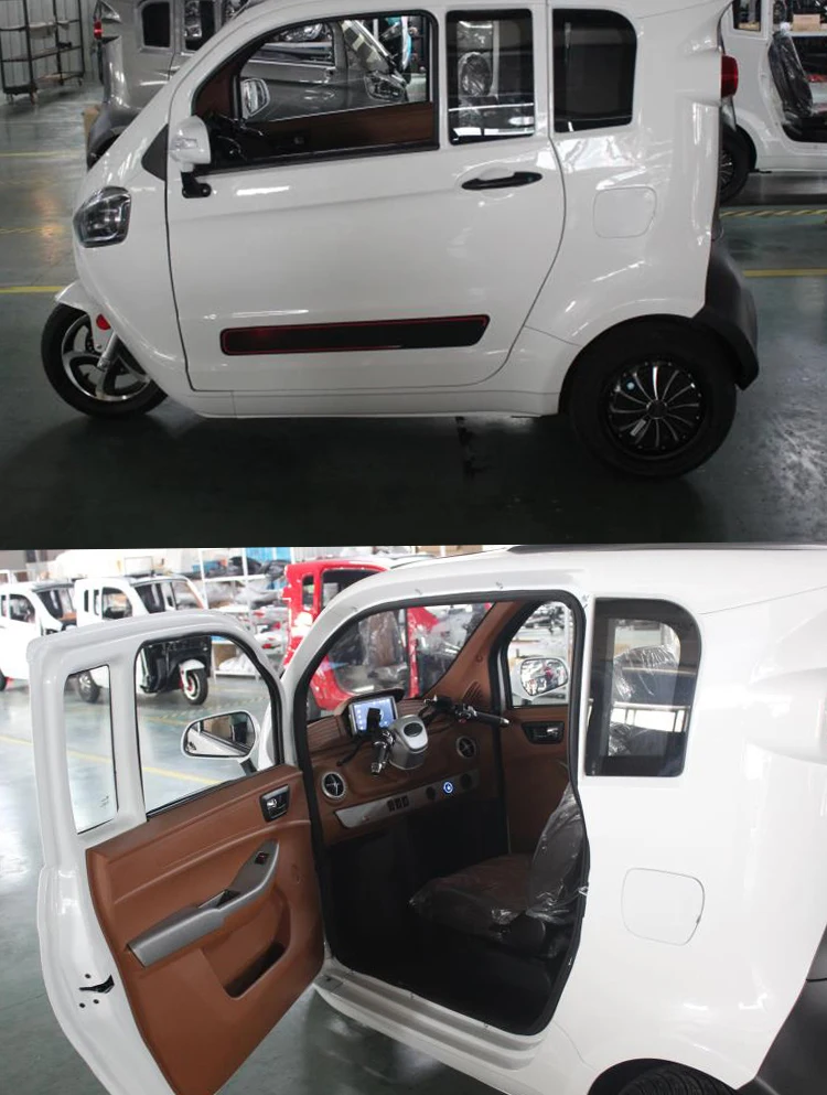 New 2019 E Car Mini Three Wheels Low Speed Small Electric Car 1000w 60v ...