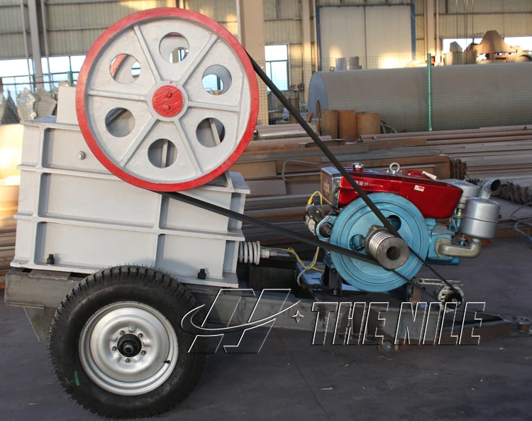 Mobile Small Jaw Crusher with ISO CE Certificates in Low Price