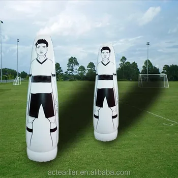 2.0m Height Inflatable Football Dummy For Training Soccer Training ...