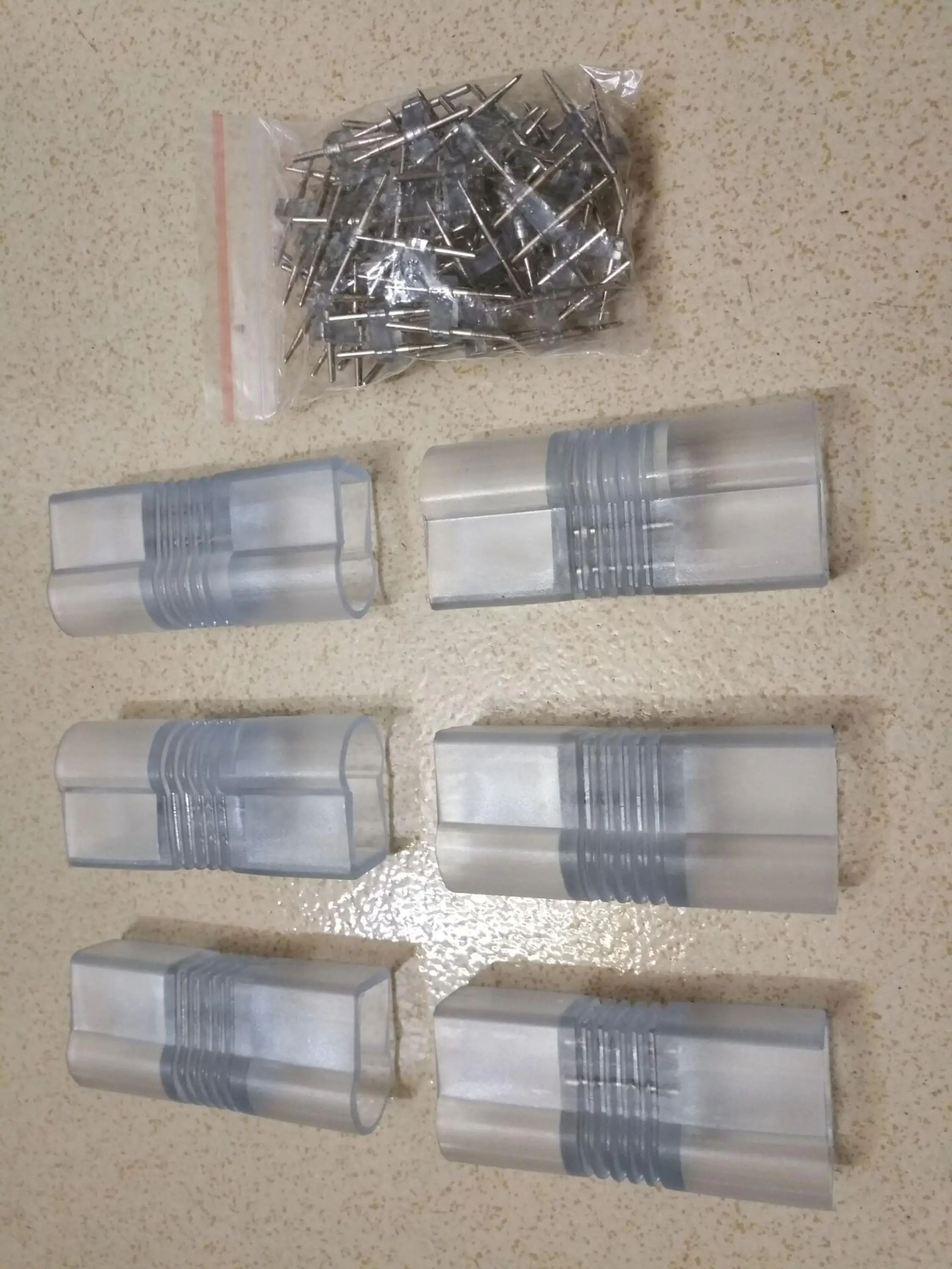 220v 110v 8mm 14mm 2 Pin Straight Connector 12 24v Neon Strip Ww Cw Red ...