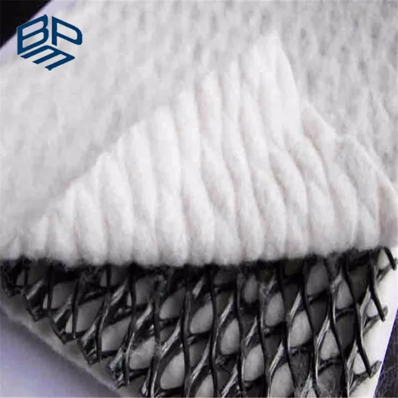 Double-sides Coated Geotextile Plastic Mesh Composite Drainage Net For ...