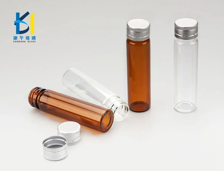 Secure 20ml Amber Glass Actavis Bottle with Anti-Theft Cap