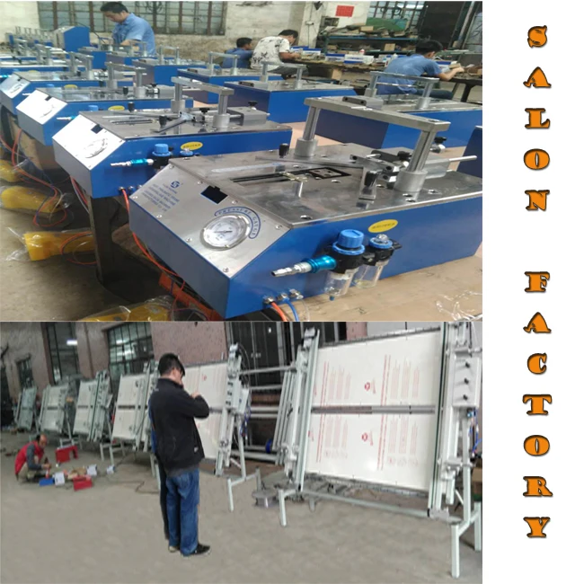 Pneumatic Wood Frame Joining Machine With Extension Wings - Buy Frame ...