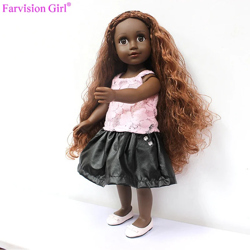 Custom Cute Dolls 18 Inch Fashion Girl Doll With Clothes And Shoes ...