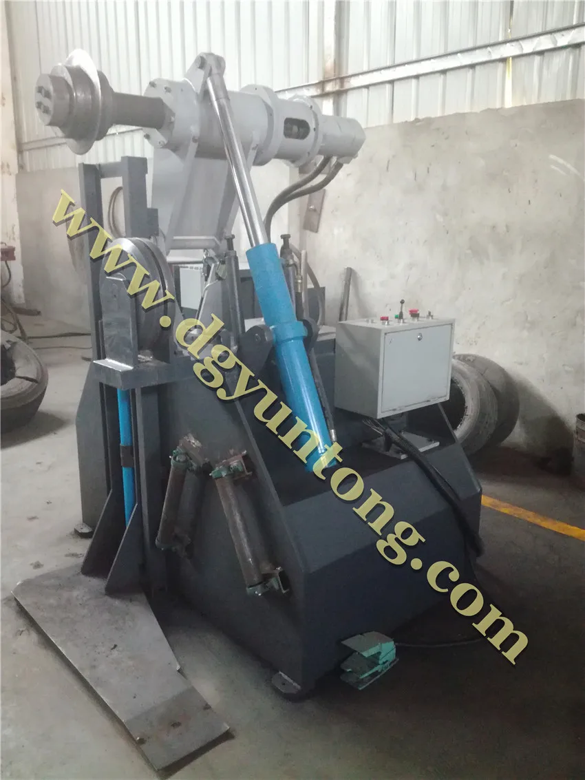 Smart Automatic Waste Tire Rubber Chips Block Cutter