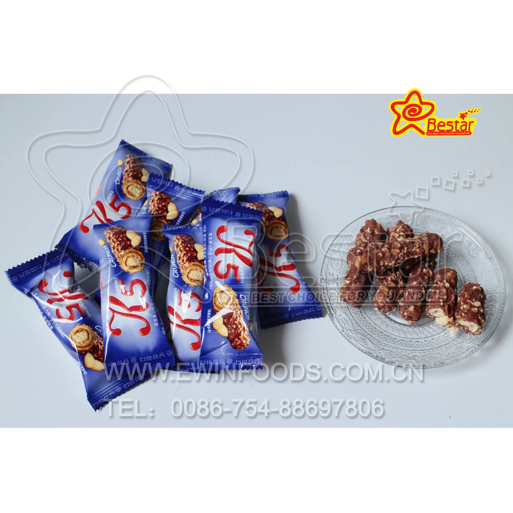 Chocolate Bar Biscuit Crispy Wafer Individually Wrapped Snacks - Buy ...