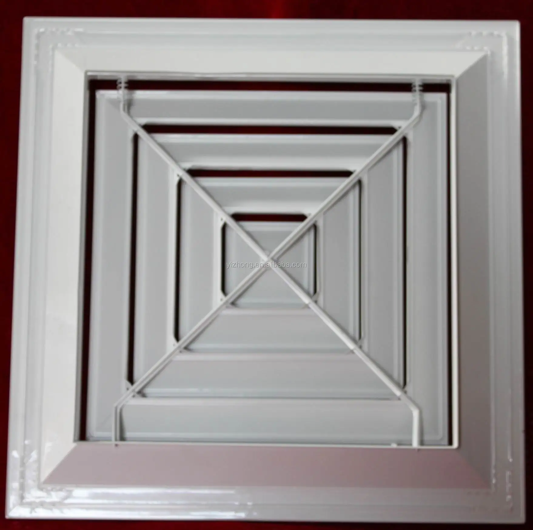 Ceiling Air Diffuser With Adjustable Damper - Buy Ceiling Diffuser With ...