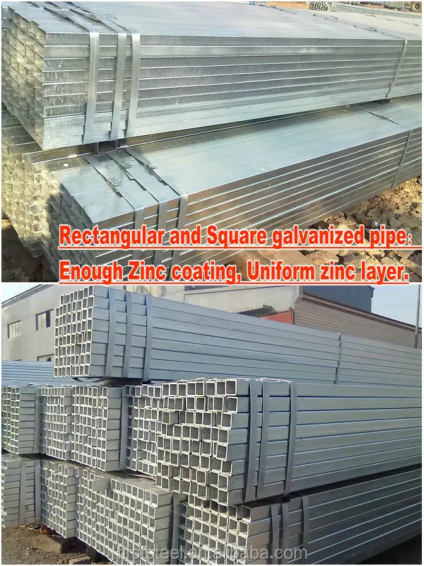 Iso 4019 Steel Gi Iron Rectangular Hollow Section Weight Chart To ...