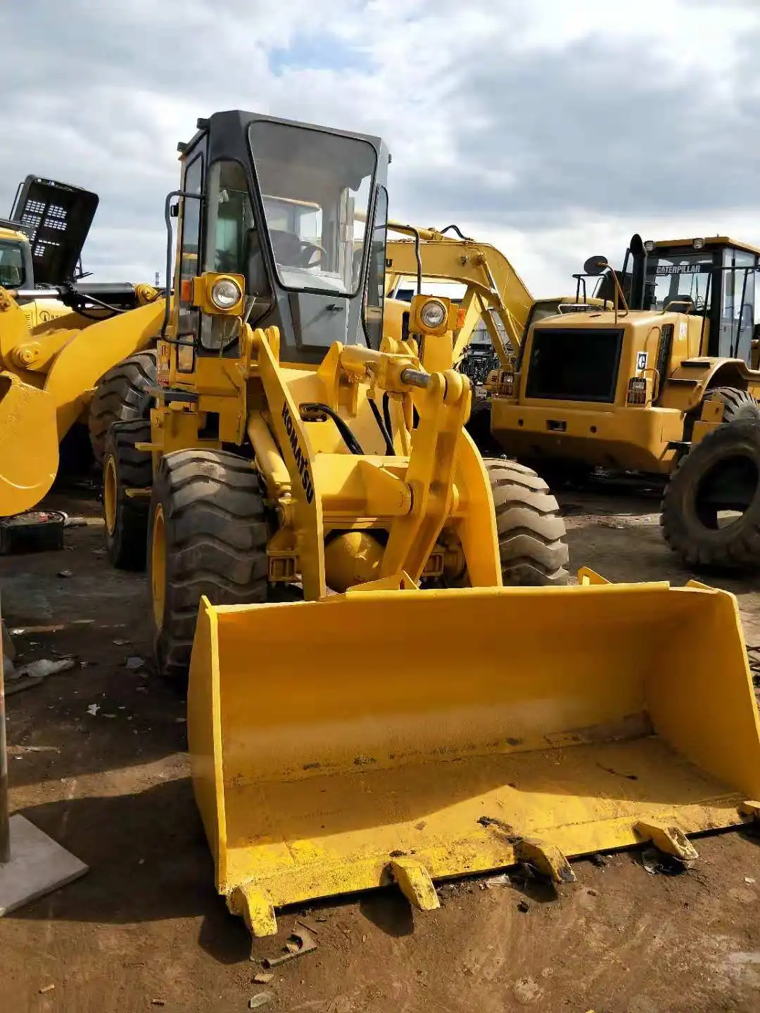 Used Komatsu Wa100 Wheel Loader For Sale/komatsu 100 Wheel Loader In ...
