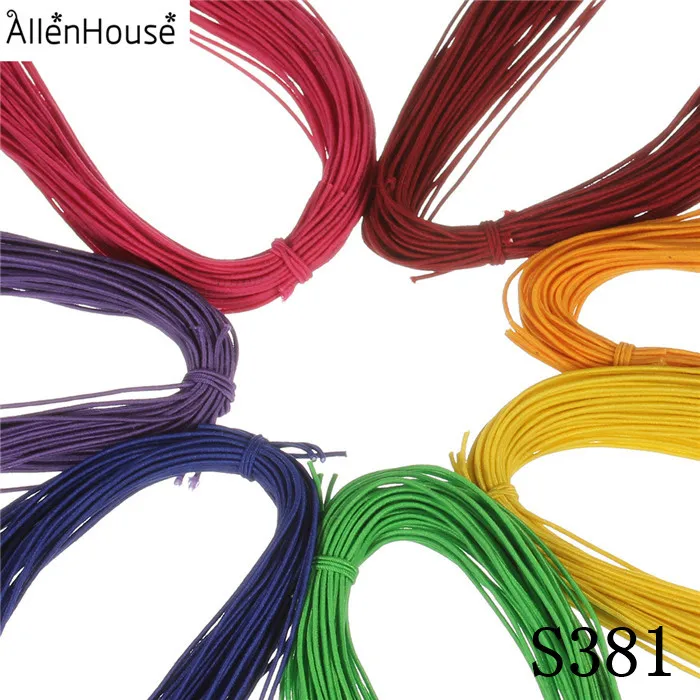 45 Yards/roll White Color 1mm Elastic Rubber Rope String/elastic Tow ...