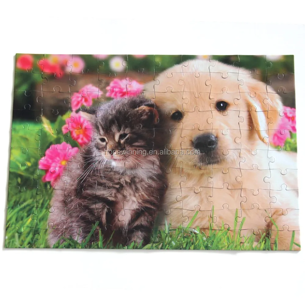 Wholesale Customized 100 Pieces Paper Jigsaw Puzzle - Buy Jigsaw Puzzle ...