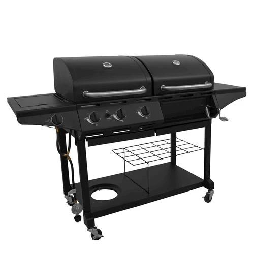 2 In 1 Combo Barbecue Grills With Large Capacity Cooking Area For ...