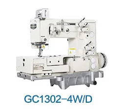 Gc1302-4w Double Needle Flatbed Double Chain Stitch Picot Sewing ...