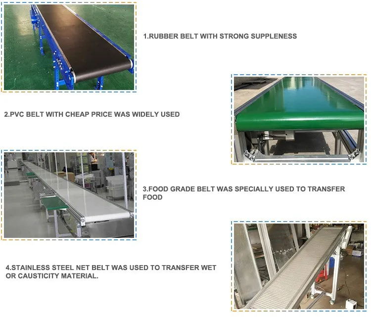 Z Type Incline Bucket Ramp Belt Conveyor for Grain Lifting
