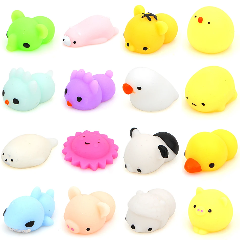 Nuevo Llegado Squishy Cat De Silicona Suave Animal Blando Mochi Juguete ...