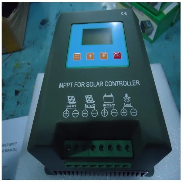Esg 5a-20a 12v/24v Auto Pwm Mppt Solar Controller Portable Solar System ...