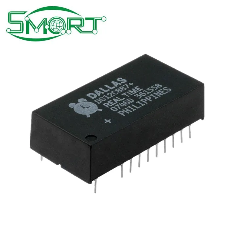 Smart Electronics Ds12c887 12c887 Clock Circuit/clock/timer Dip-24 Real ...