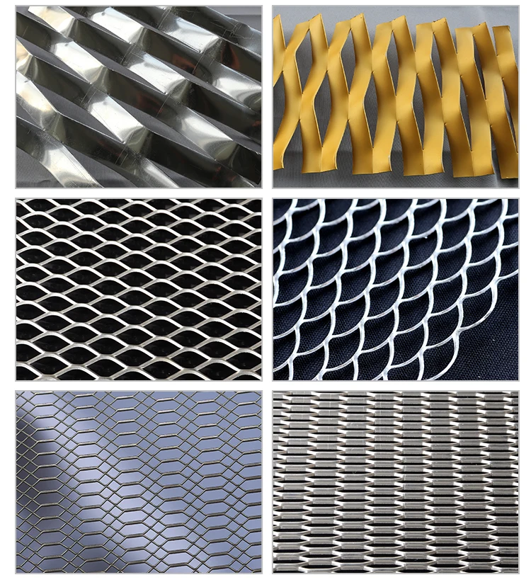 Architecture Aluminum Expanded Metal Mesh/perforated Metal Mesh/diamond ...