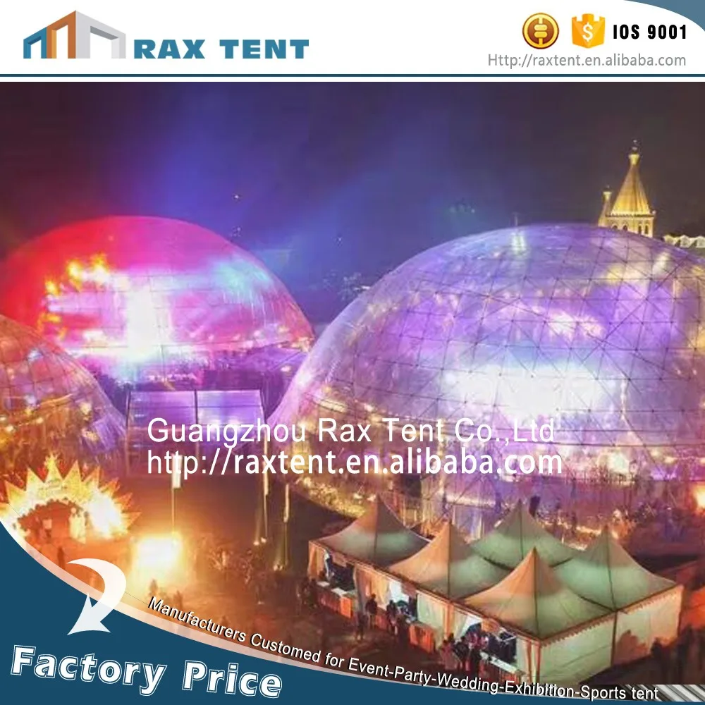 30meters Planetarium Dome,50m Geodesic Dome Event Tent With Glass Panel ...