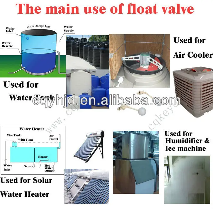 Mini Plastic Float Valve with Adapter - Reliable Water Control