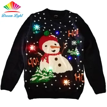 Pulôver Leve Led Suéter De Natal Para Festa - Buy Camisola De Natal Led ...