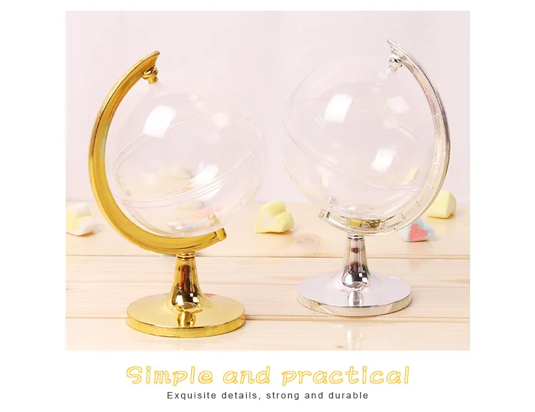 Mini Globe Party Favor Candy Boxes Globe Acrylic Candy Box For ...