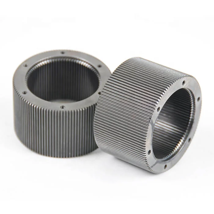 Custom Steel Spline Drive Serrated Feed Gear Wheel Roller For Material ...