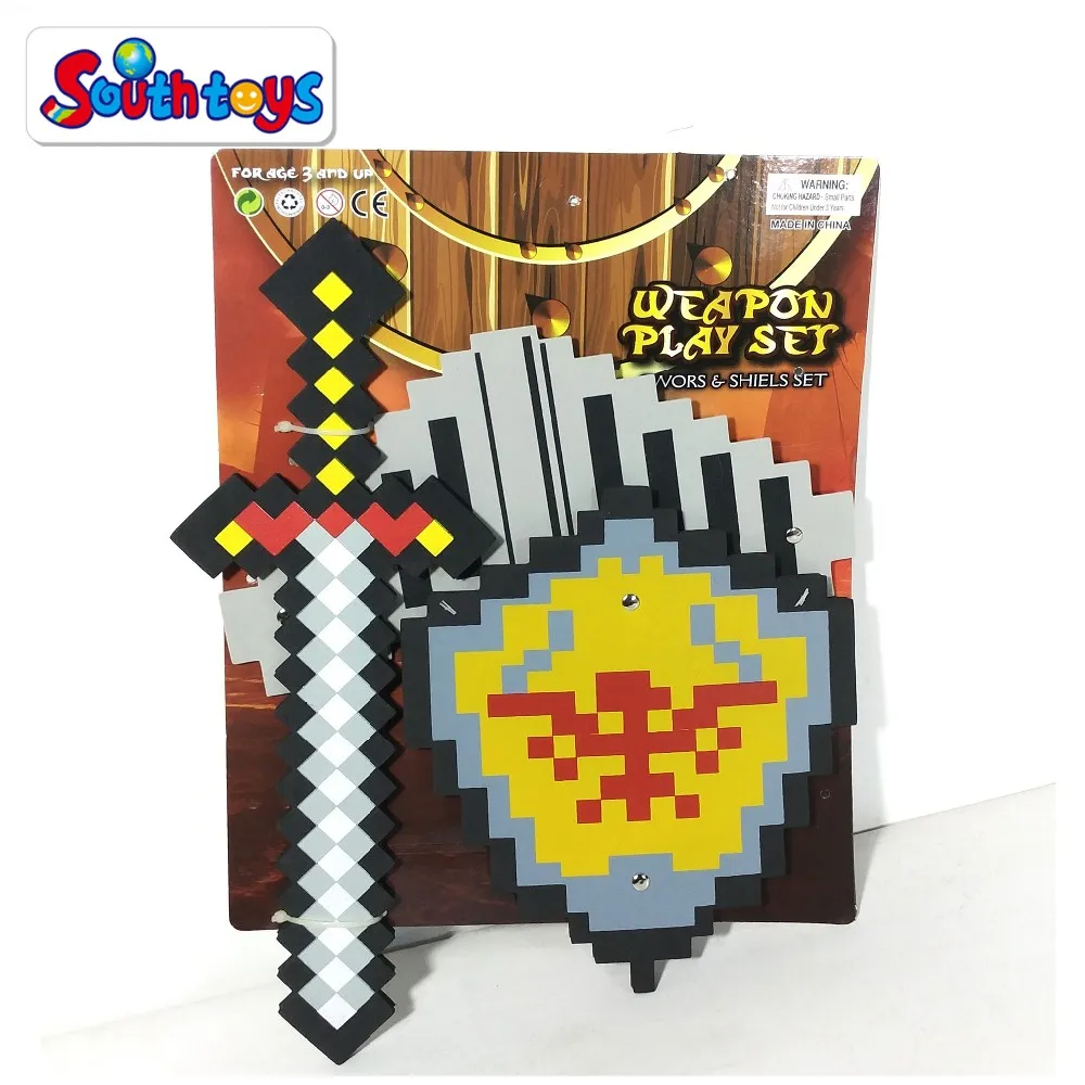 EVA Foam Sword and Shield Toy Kit for Kids - Safe Fun