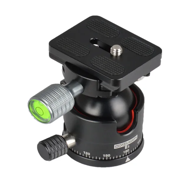 Highlights 360 Degree Adjustable Camera Base Ball Head Mount E2-x High ...
