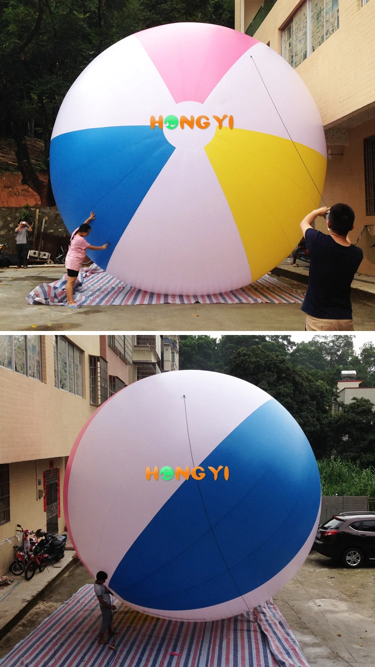 Large Color Promotion Giant Advertising Inflatable Beach Ball Water ...