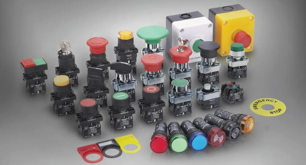 GXPRECISION LAY5S Push Button Switch GB14048.5 - Control & Signal Chain