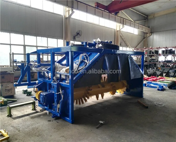 Towable Manual Turner Composting Machines - SAMTRA ZFQ200 ZFQ300