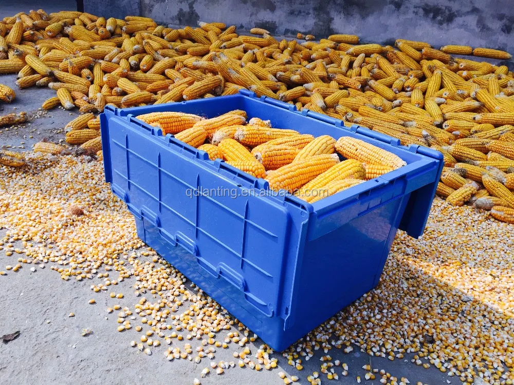 En plastique Fourre-Tout w/Flip Top Couvercle-Caisses d'emballage-ID de ...