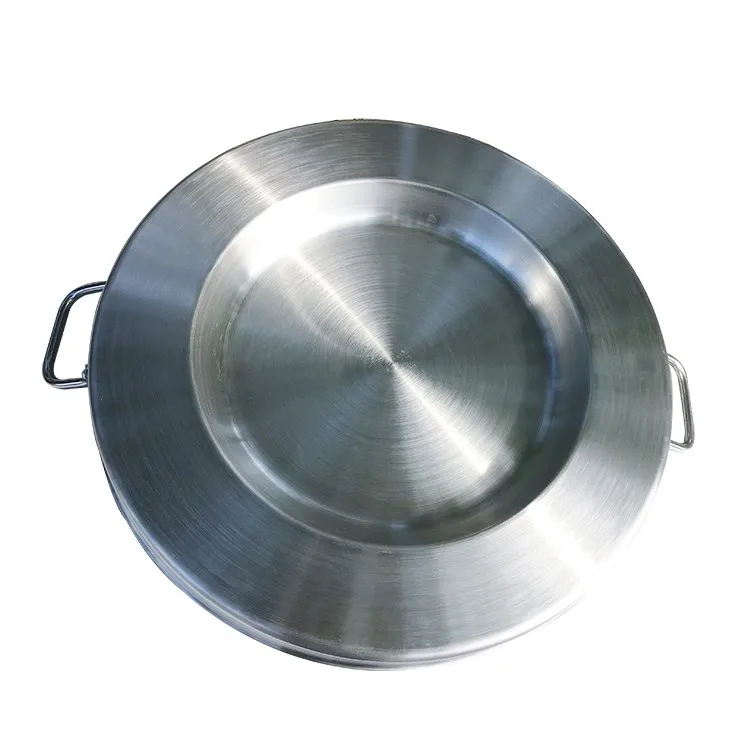 Large Stainless Steel Cazo for Outdoor Cooking - Heavy Duty Wok