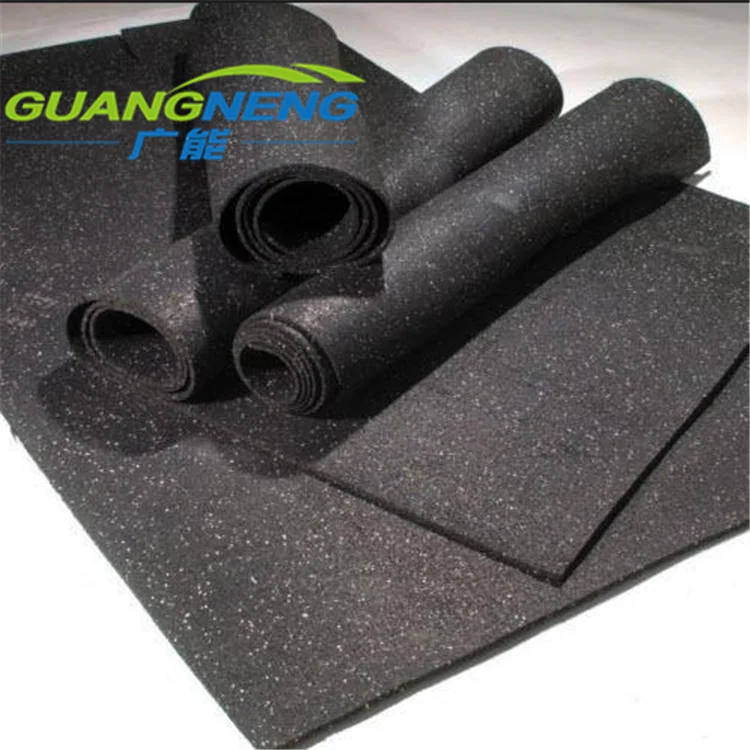 Anti Vibration Shock Absorber Durable Rubber Flooring Mats For Gym ...