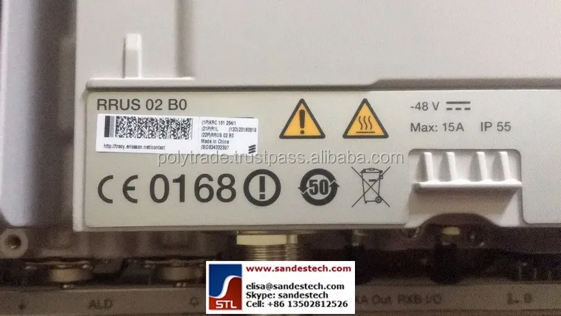 Ericsson Rrus 02b0 Ericsson Rrus 02 B0 Krc 161 263/1 Ericsson Rrus02b0 ...