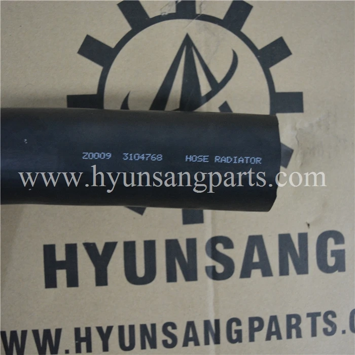 Hyunsang Excavator Spare Parts Water Hose 3104768 3104767 For Zax200-3 ...