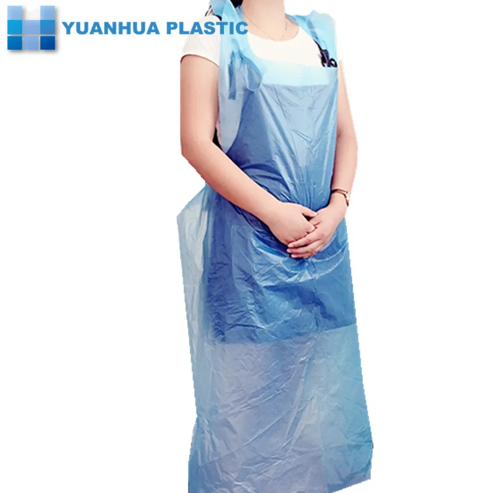 Chef Kitchen Waterproof Disposable Cheap Plastic Aprons - Buy ...