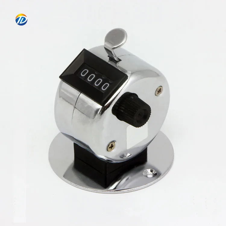 High Quality Metal Chrome Desk Mounted Tally Counter